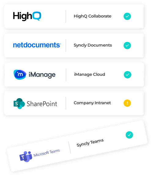 Syncly - Sync & Archive Legal Data